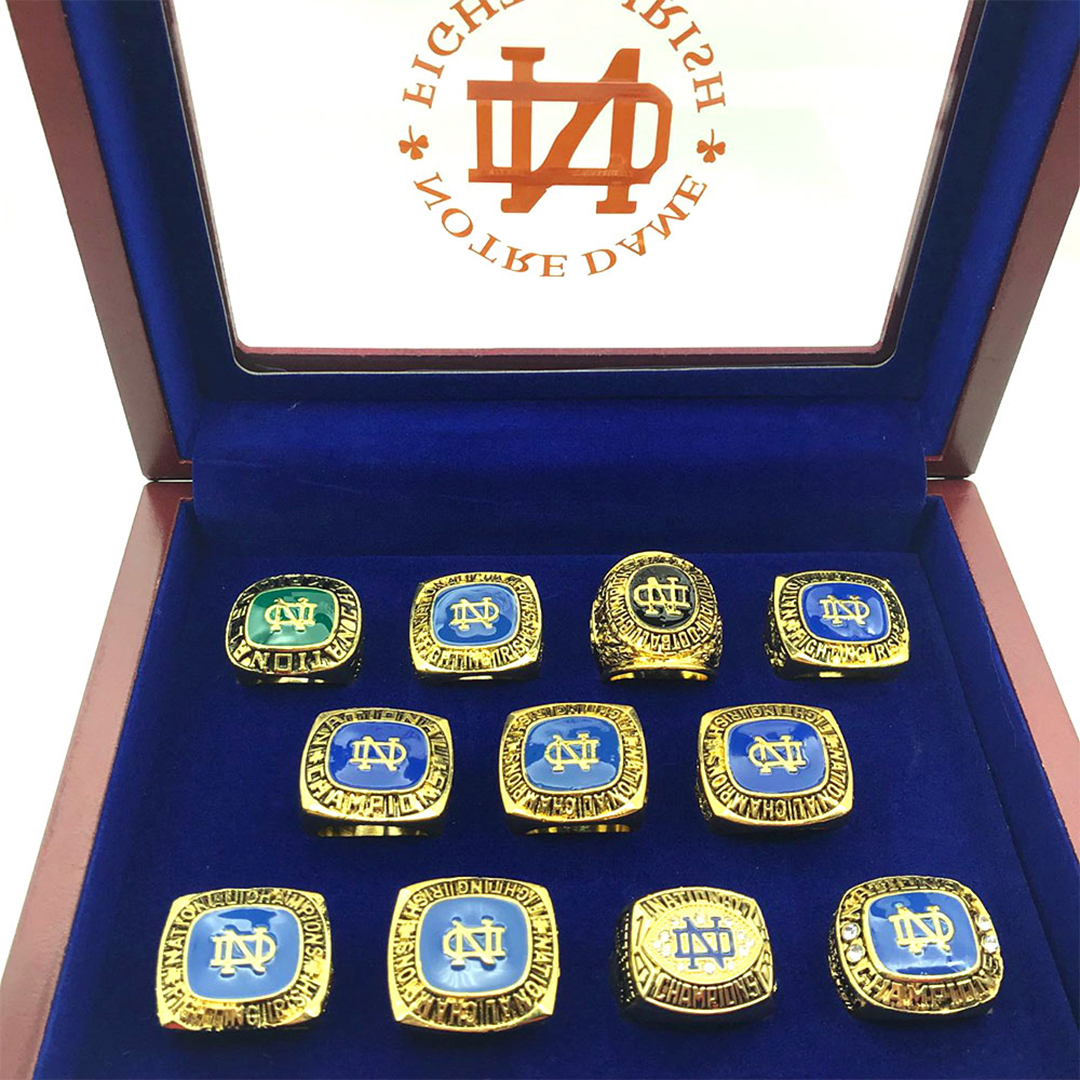 Notre Dame Fighting Irish National Championship 11 Rings Set – Mik Store