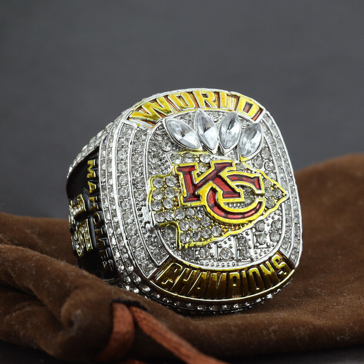 Kansas City Chiefs Super Bowl 2024 Championship Fans Ring - Mik Store