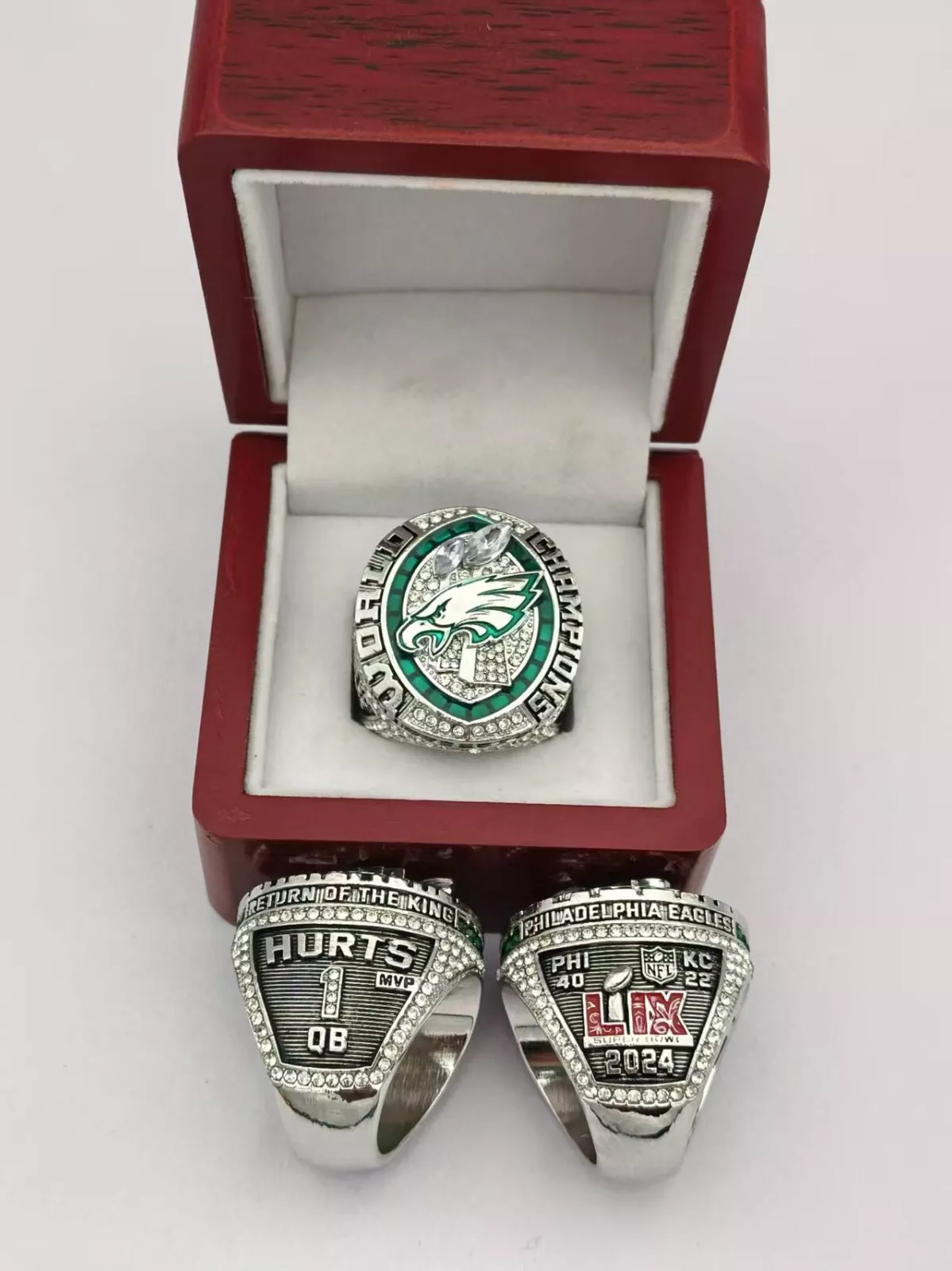 2024 – 2025 Philadelphia Eagles Championship Fans Ring - Mik Store